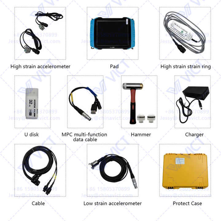 Pile Integrity Tester and Pile Dynamics Tester Pile Testing Equipment ...