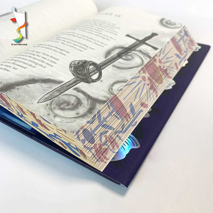 Custom Hardcover Art Paper UV Gold Foil High Quality Personal Printing ...