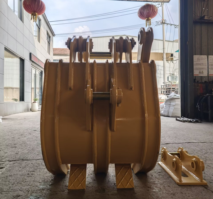 RSBM Excavator Manual Grapple Heavy Duty Log Wooden Excavator Grapple ...