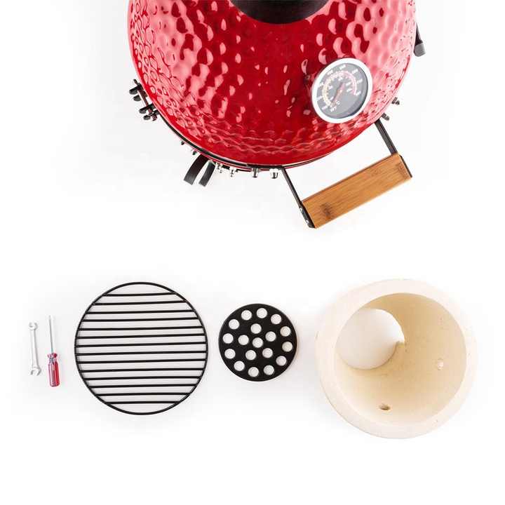 Kamado Joe Mini Outdoor BBQ Charcoal Grill - Portable Ceramic Grill ...