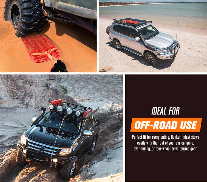10Ton 4x4 Off Road Recovery Tracks Vehicle Build-in Jack Base Nylon ...