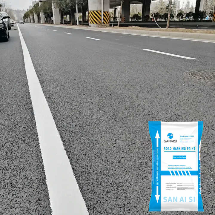 Industrial Thermoplastic Traffic Road Marking Paint Powder Coat Easy ...
