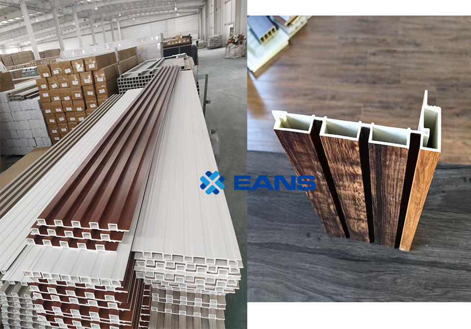Plastic WPC PVC Fluted Wall Panel Making Machine - Eans Machine