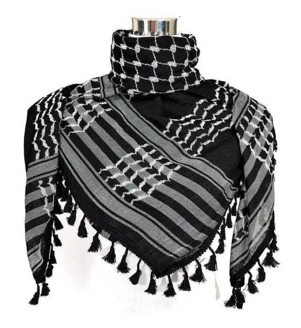 Custom Men's Arab Arabic Shemagh Wool Genuane Palestine