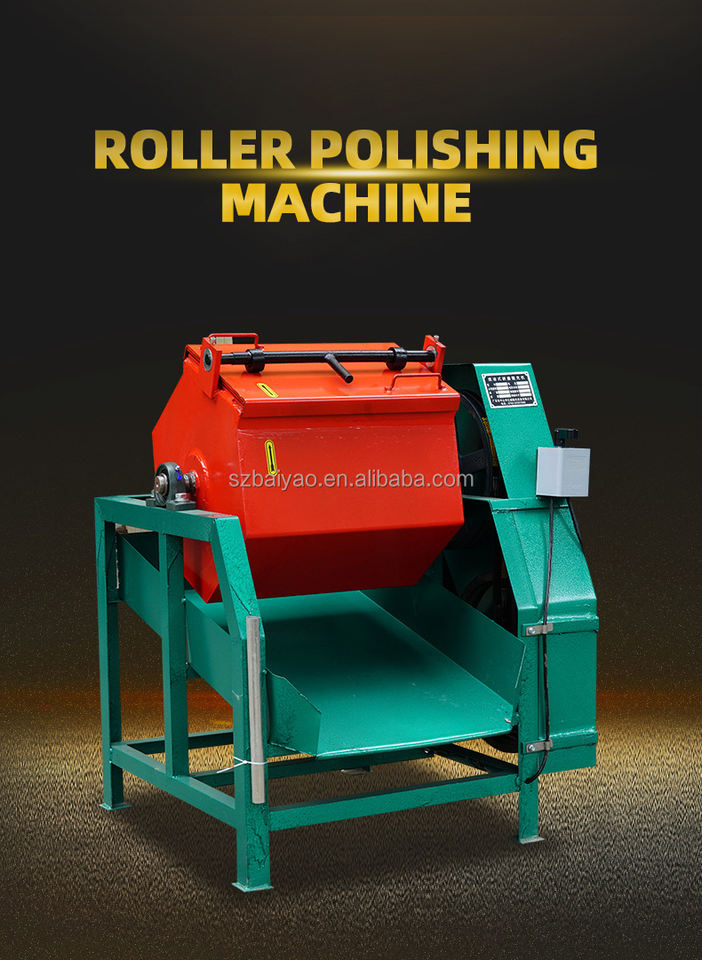 Metal Rotary Barrel Tumbling Machine Polishing Machine Economic ...
