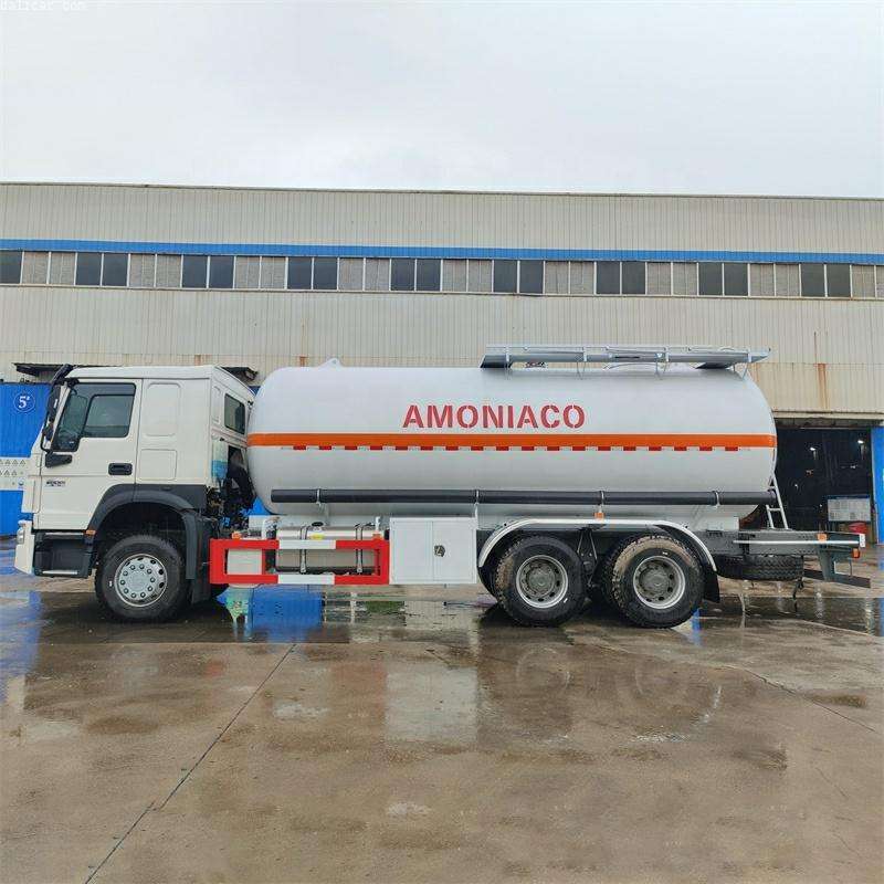 High Quality New Sinotruk Howo 6X4 20m Anhydrous Ammonia Tank Truck ...