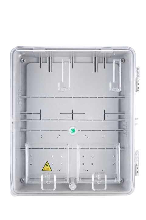 SMC 3 Phase Transparent Electric Meter Box Installation Spares Watt ...