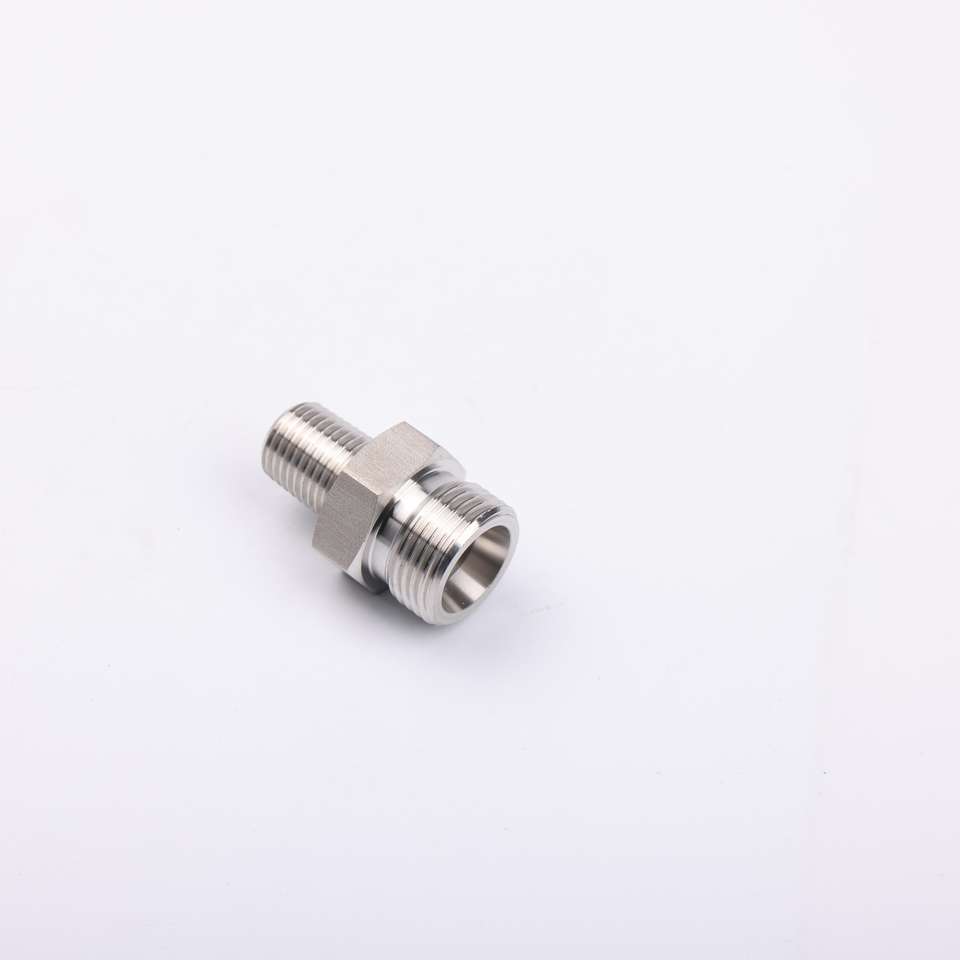 Customized 1/2 3/4 Inch Stainless Steel Hex Nipple: Threaded Pipe ...