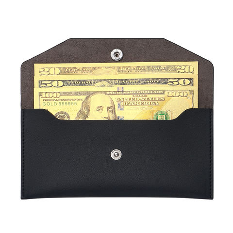 Custom Laminated Money Wallet Planner - A6 A7 Clear Labels