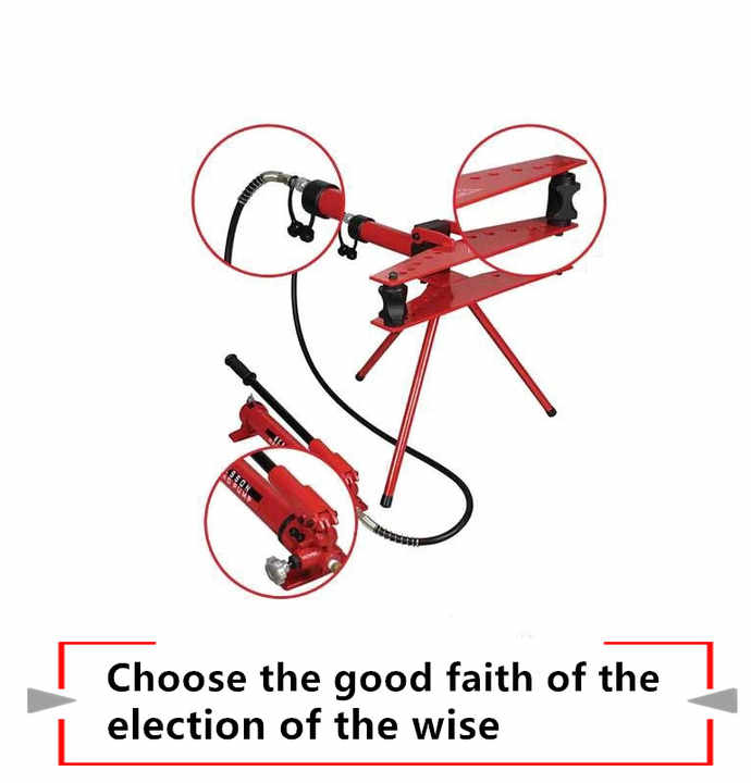 Portable Electric Hydraulic Pipe Bender Machine 90 Degree Pro Hydraulic ...