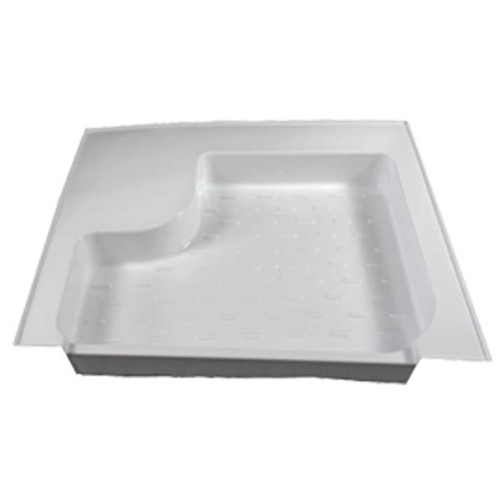RV-YD007 Light Acrylic RV Shower Tray White or Gray Anti-slippery ...
