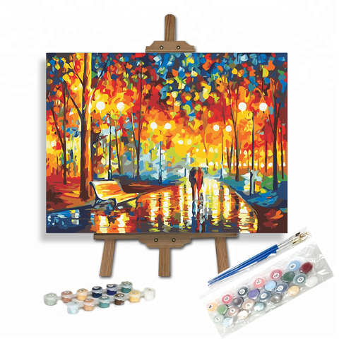 DIY Paint by Number - Natural Scenery Oil Painting Canvas