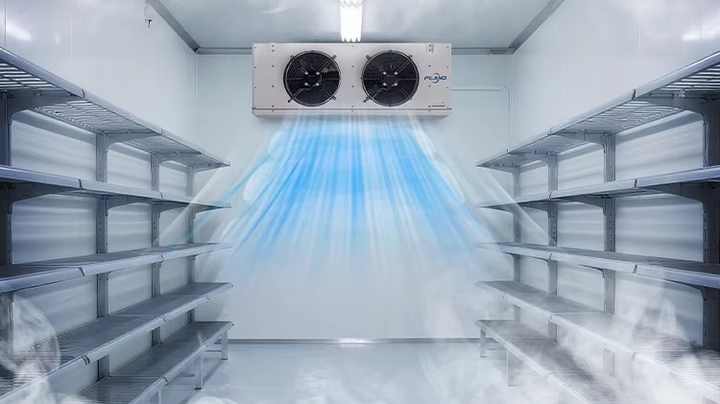 FLAND Large Blast Freezer Room-Intelligent Control System + 15 Sensors ...