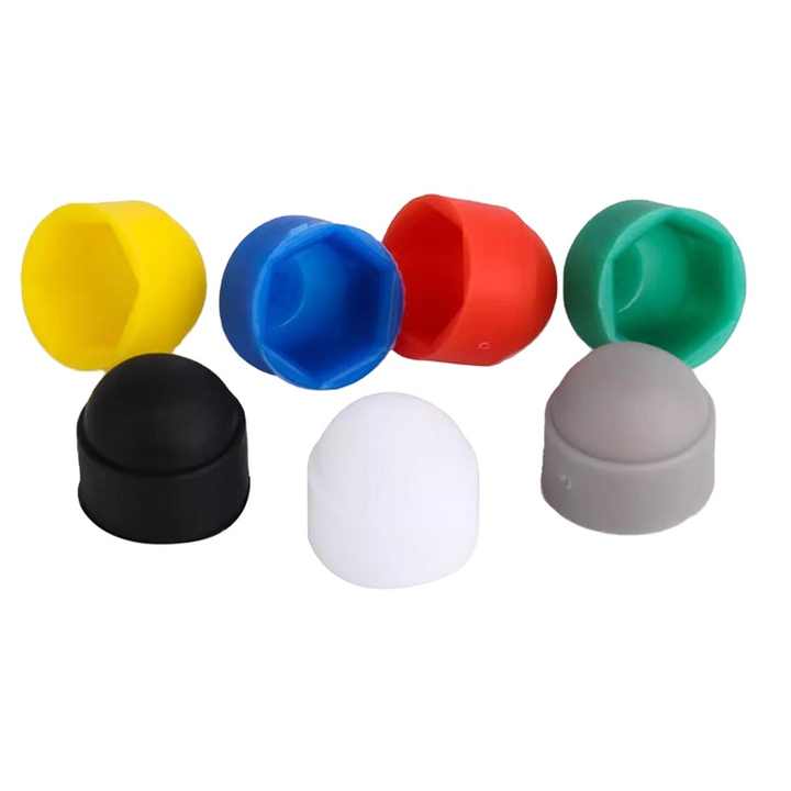 M6-M20 PE Plastic Hexagon Caps for Bolt Protect Nut Waterproof Dust ...