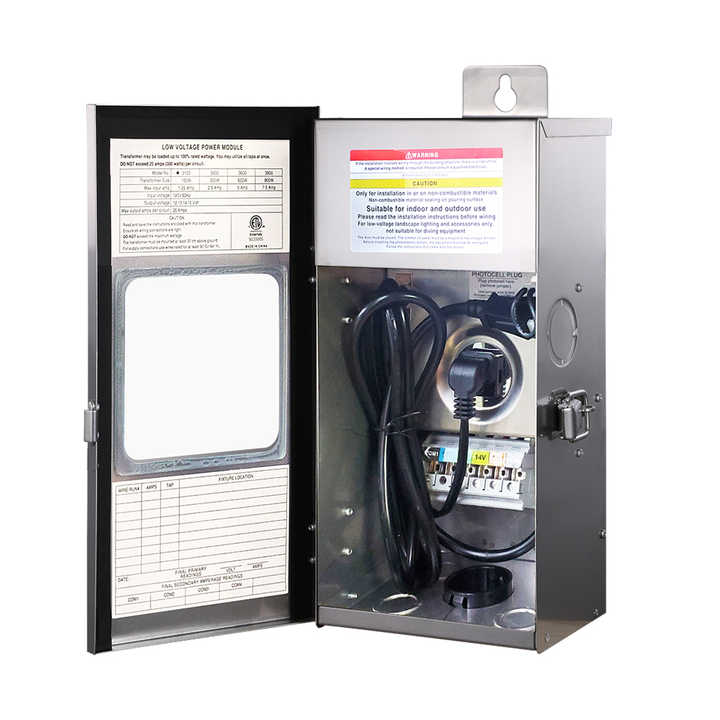 USA Warehouse 150W Low Voltage Landscape Lighting Transformer - OEM