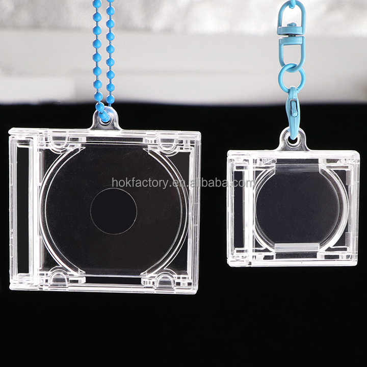 Custom Cute Cartoon Acrylic CD Keychain - High Quality