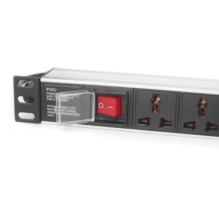 PDU Power Distribution Unit 230V US Type Plug, 19" Rack Mount, CE ROHS ...