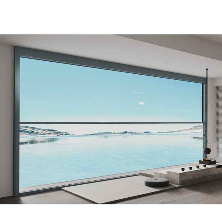 Frameless Vertical Lift Up Philippines Aluminium Bi Folding Window With ...