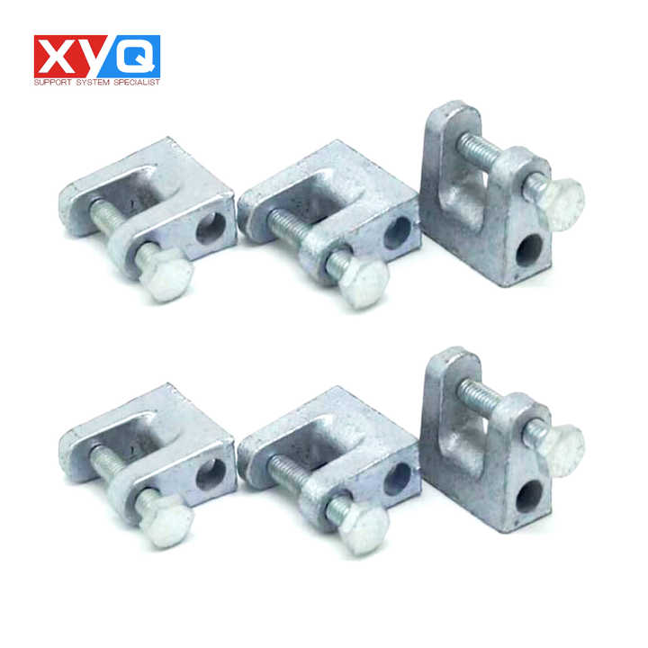 M8 M10 M12 38 Beam Clamp for H Steel Structures - Ductile Iron
