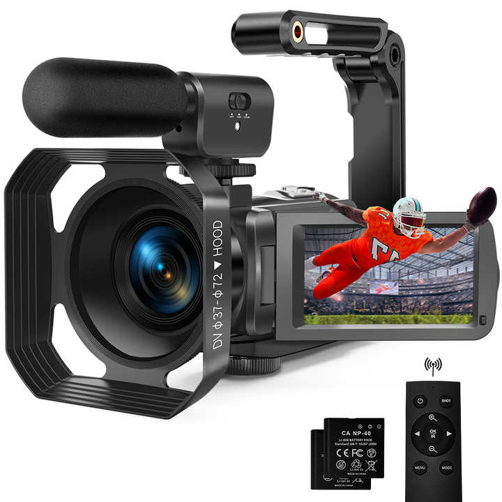 Hot Sale 4K Video Digital Camera Camcorder 56MP HD WiFi IR Night Vision ...