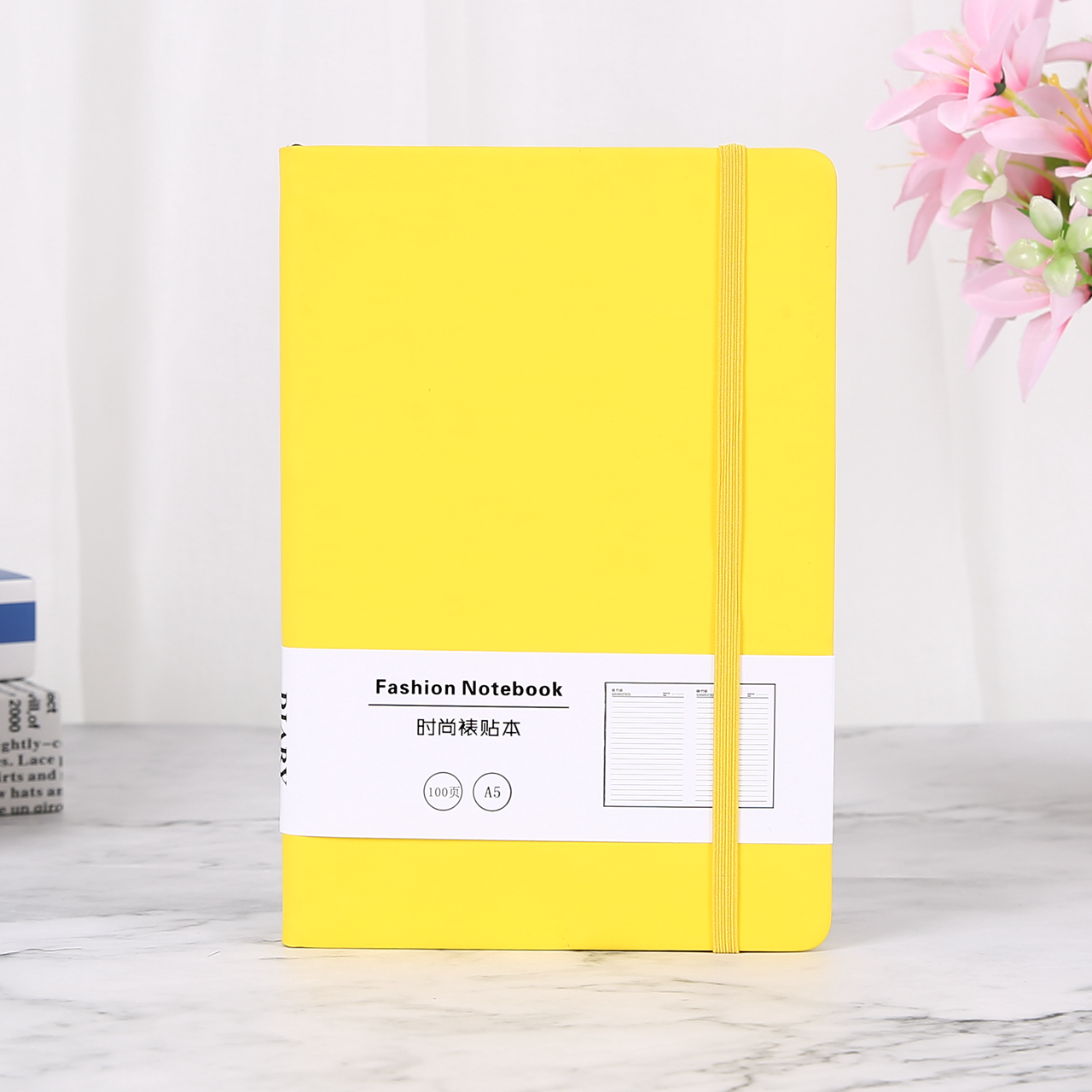 196 Pages A5 School Supplies - Customized PU Leather Hardcover