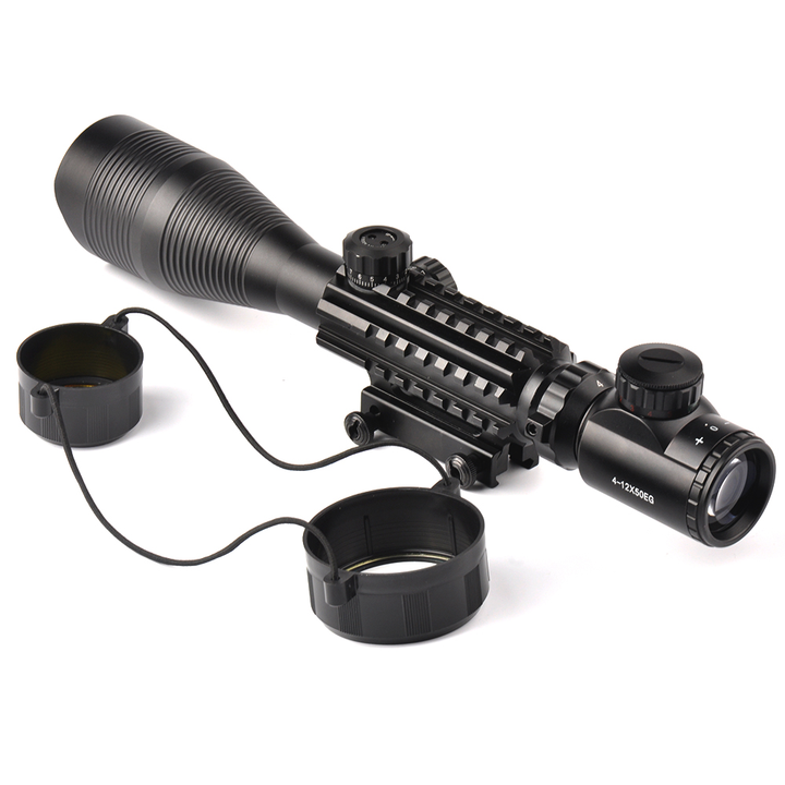 Factory Oem Long Range Scope C4-12x50 Eg Optics Scope Sight Red Green ...