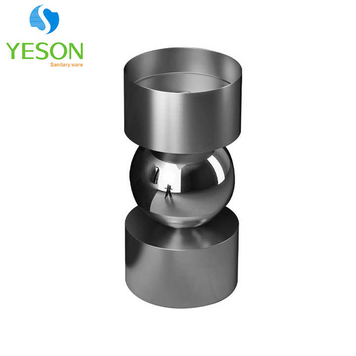 Yeson pedestal special shape copper sink modern 304 stainless steel ...