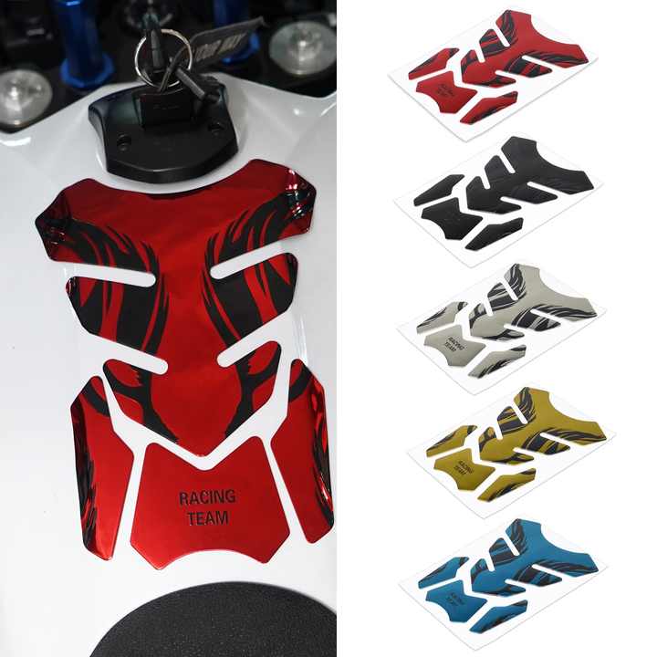 Nicecnc Carbon Fiber Fuel Tank Pad 3d Sticker Oil And Gas Protector For ...