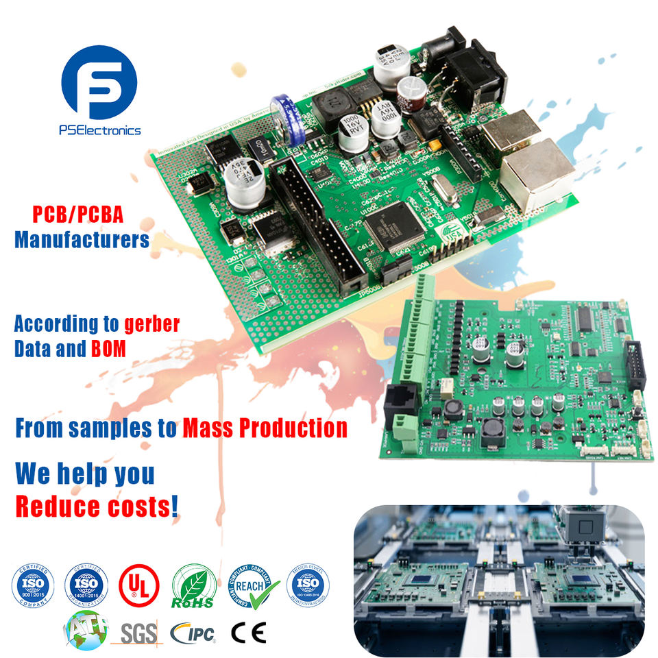 According to the Gerber Files and the BOM for Manufacturing Pcb Board ...