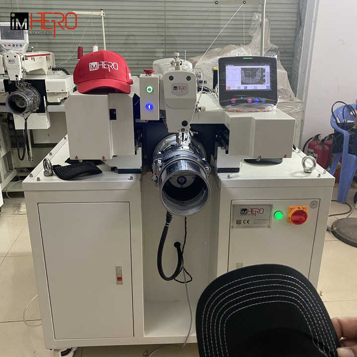 Automatic Cap Visor Sewing Machine - Curved Visor Upgrade