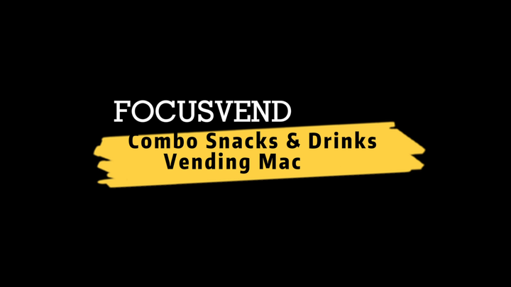 FOCUSVEND Popular food vending machine self- selling machine for combo ...