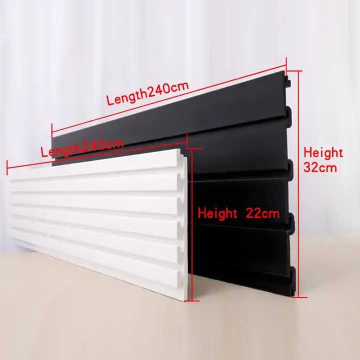 Slat Wall Panels 4x8 Slatwall Panels With Aluminum Reinforcement Strips ...