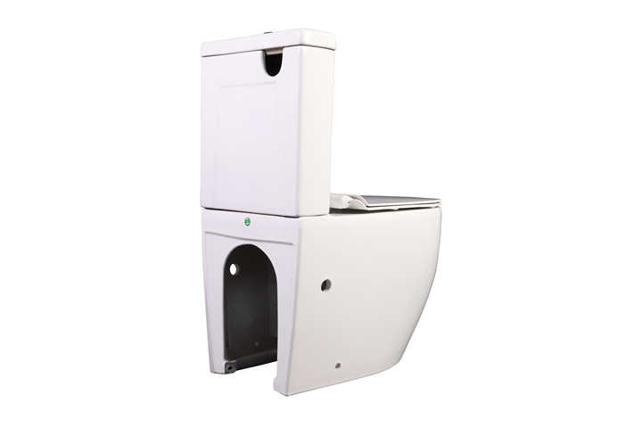 Y883 Round Shape Rimless WC Toilet - Dual Flush & Ceramic