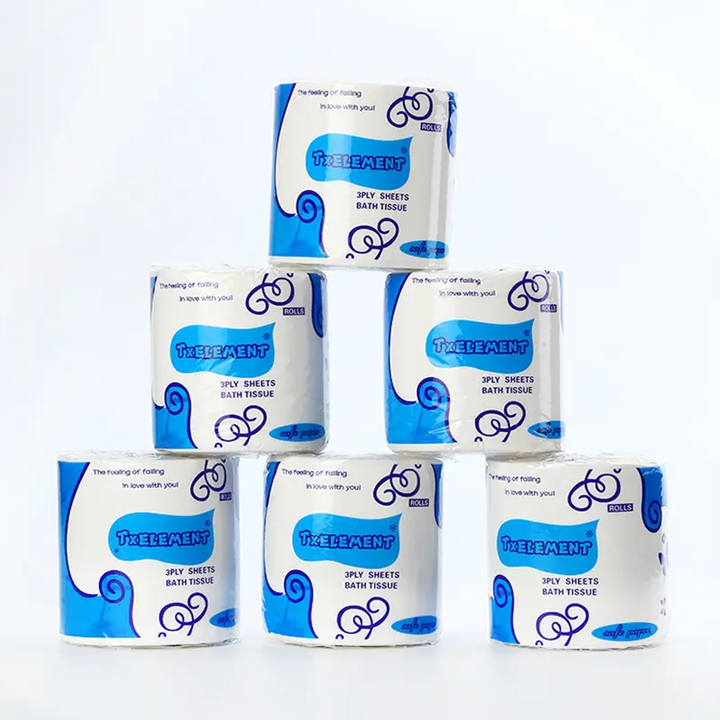 Factory 18roll Soft and Comfortable 4ply Pure Wood Pulp OEM Custom ...