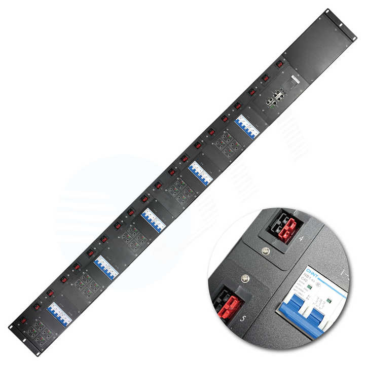 480V PDUMonitored & Switch RPDU Smart Metered Pdu 3 Phase 20 Outlet 380 ...