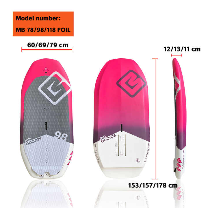 MB Board Carbon Fiber Surfing Wings - Durable & Versatile