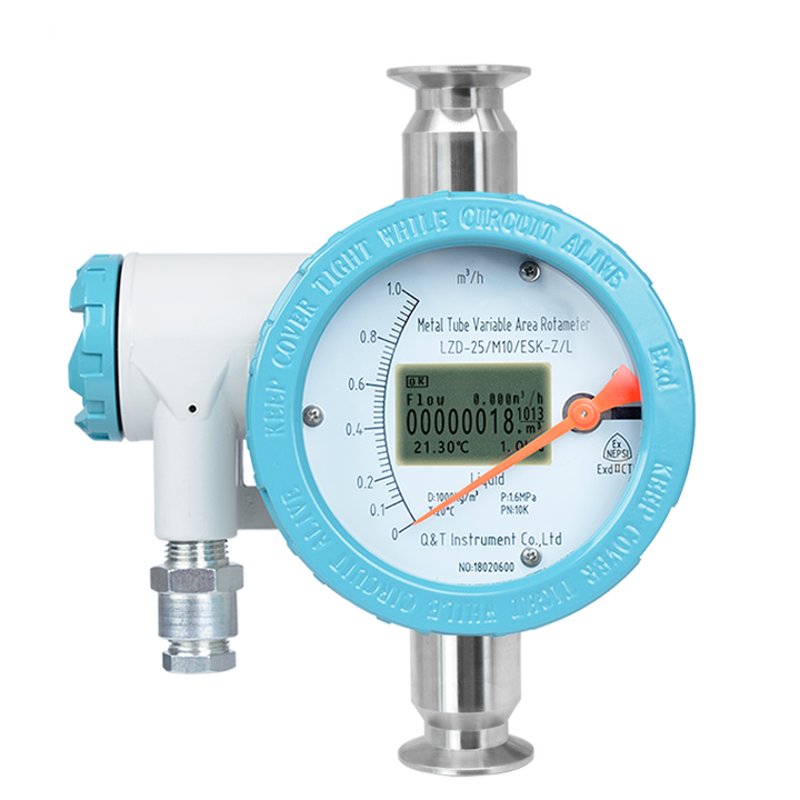 Variable Area Rotameter for Air CO2 Water RS485 Flowmeter Metal Tube ...