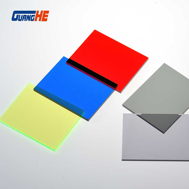 Guanghe Acrylic Sheet Sample Acrylic Sheets 3 mm clear Acrylic Roofing ...