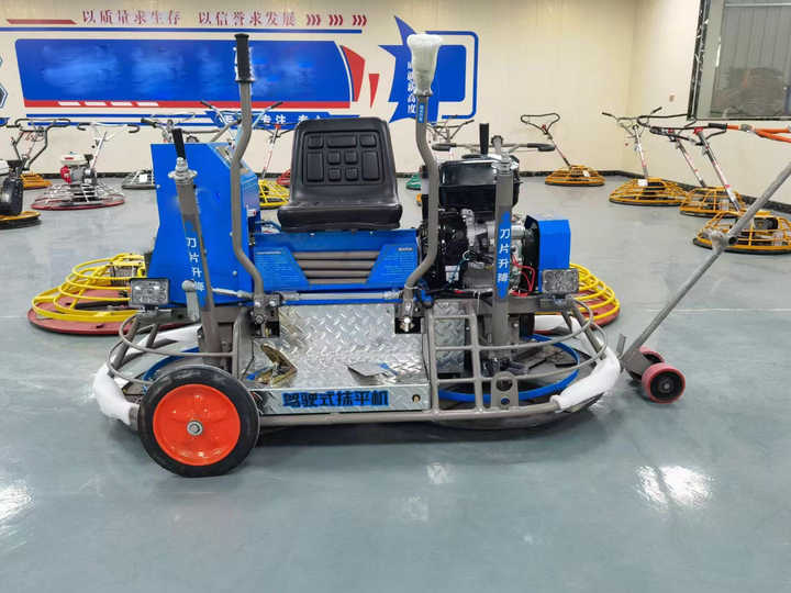 1-Meter Concrete Power Trowel Machine Gasoline-Powered Road ...
