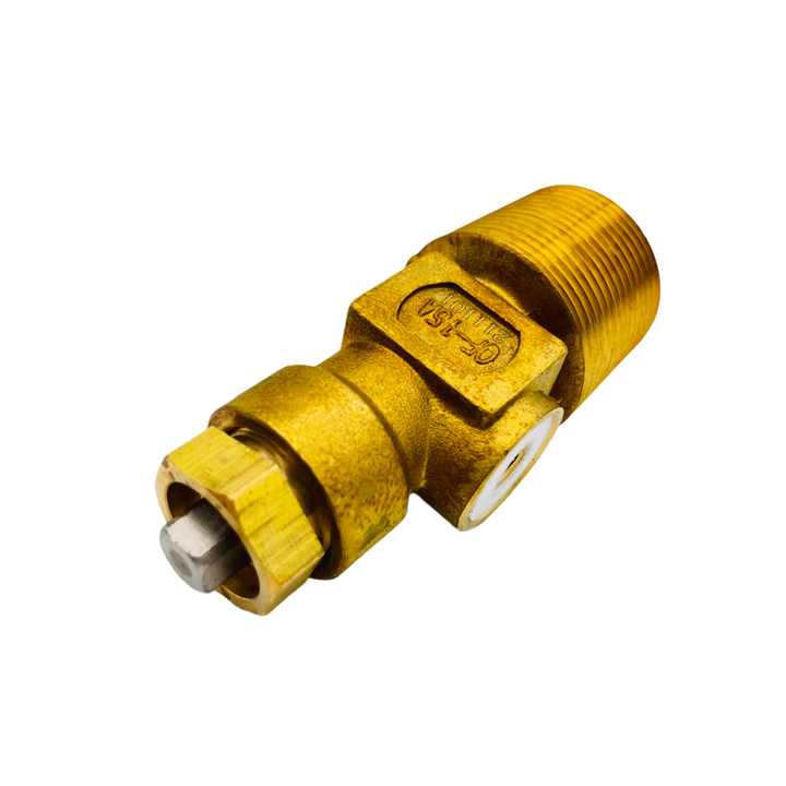 QF-15A Acetylene Gas Cylinder Valve Inlet Thread PZ39 Pneumatic C2H2 ...