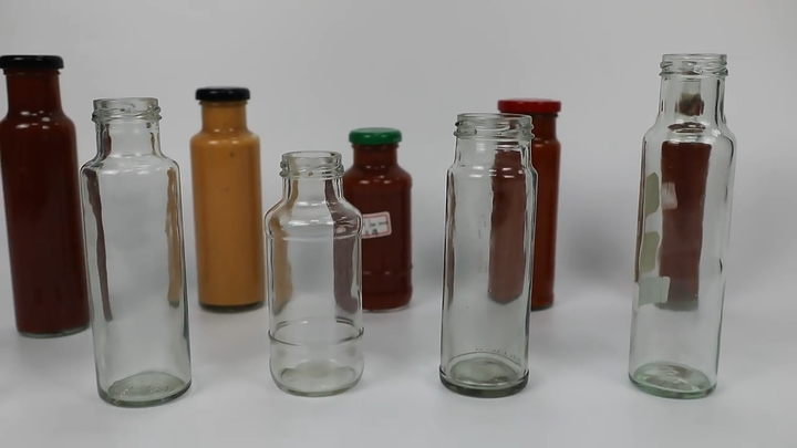 250ml 500ml Stout Transparent Food Safe Mustard Marinade Truff ...