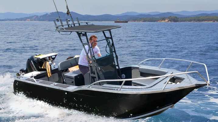 20ft Aluminum Fishing Vessel with Outboard Motor - 11m Speed Boat