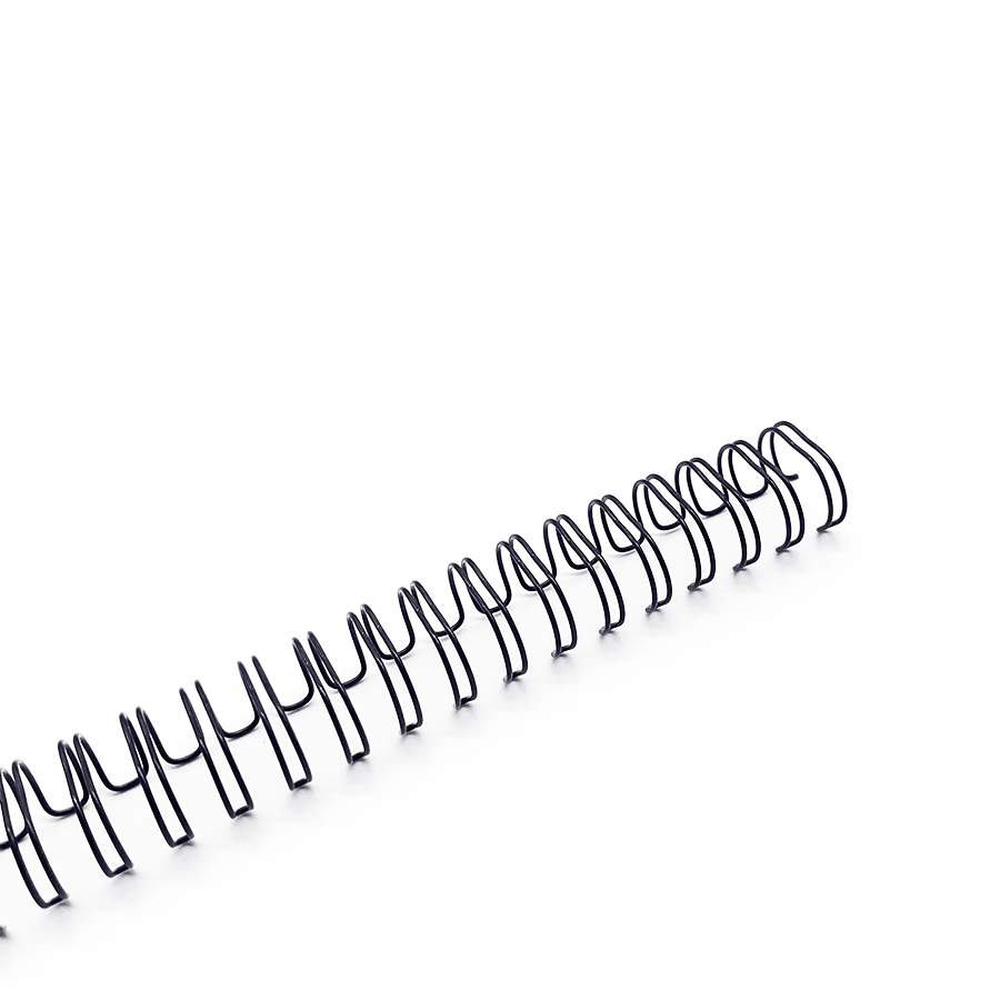 Black Wholesale Metal Coil Binding 34 Hole Wire Binding Ring for Book ...