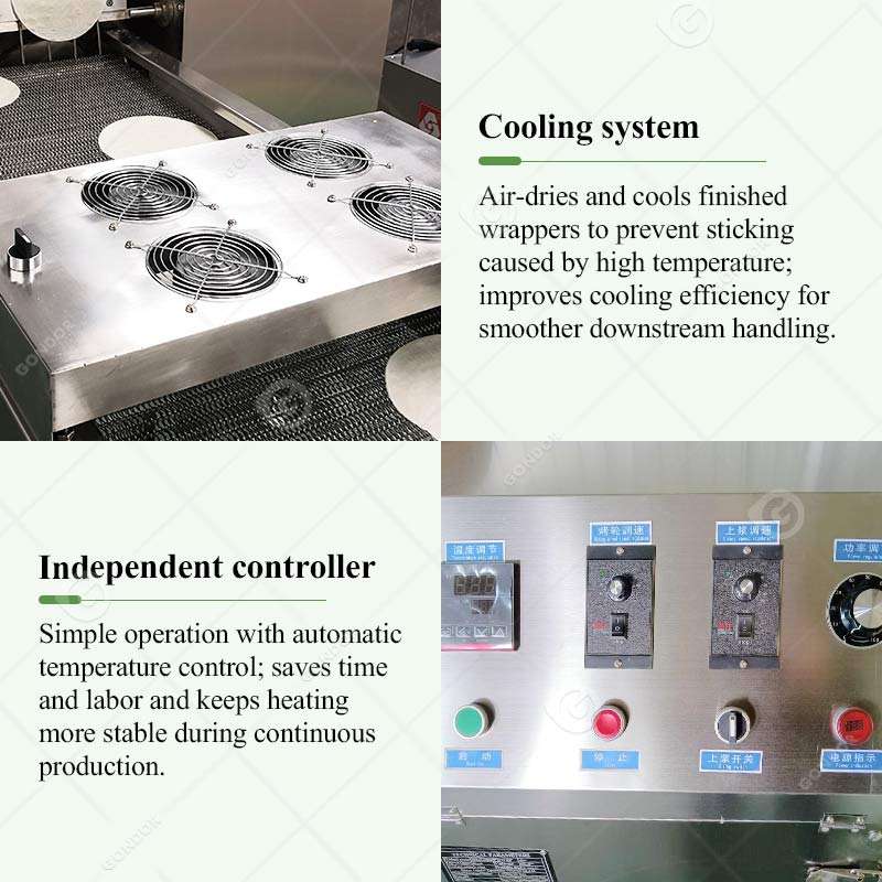 Samosa Sheet Restaurant Frozen Egg Crepe Spring Roll Stuffing Make Skin ...