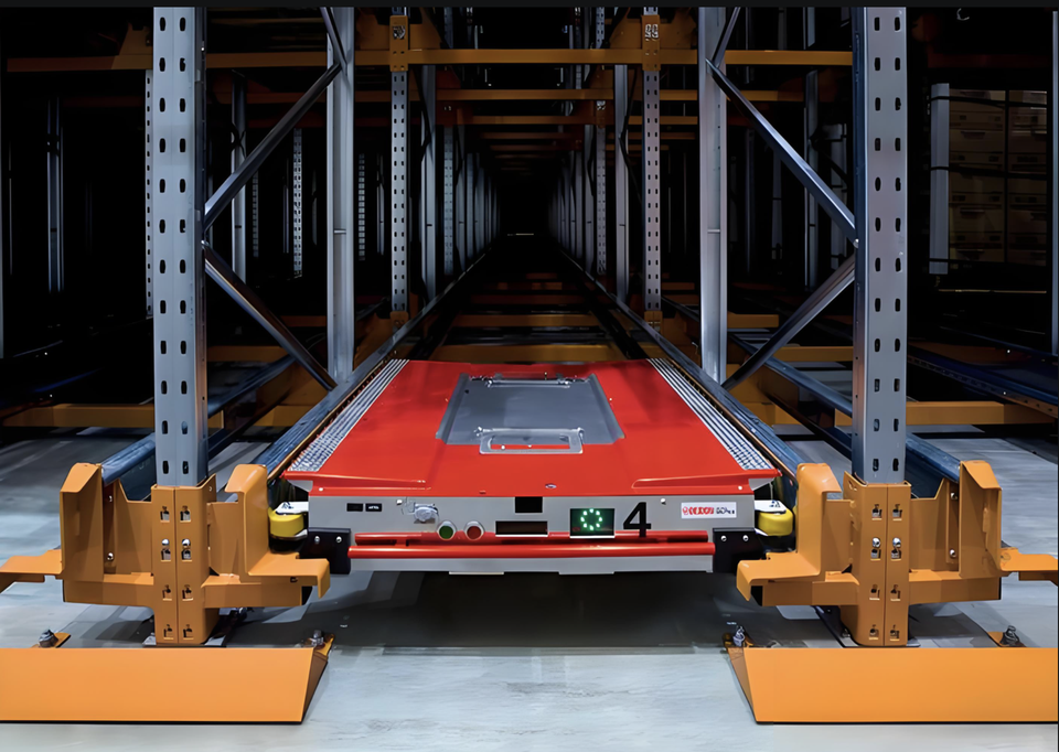 Factory Customizable Heavy-Duty 4-Way Automated Shuttle Rack Metal ...
