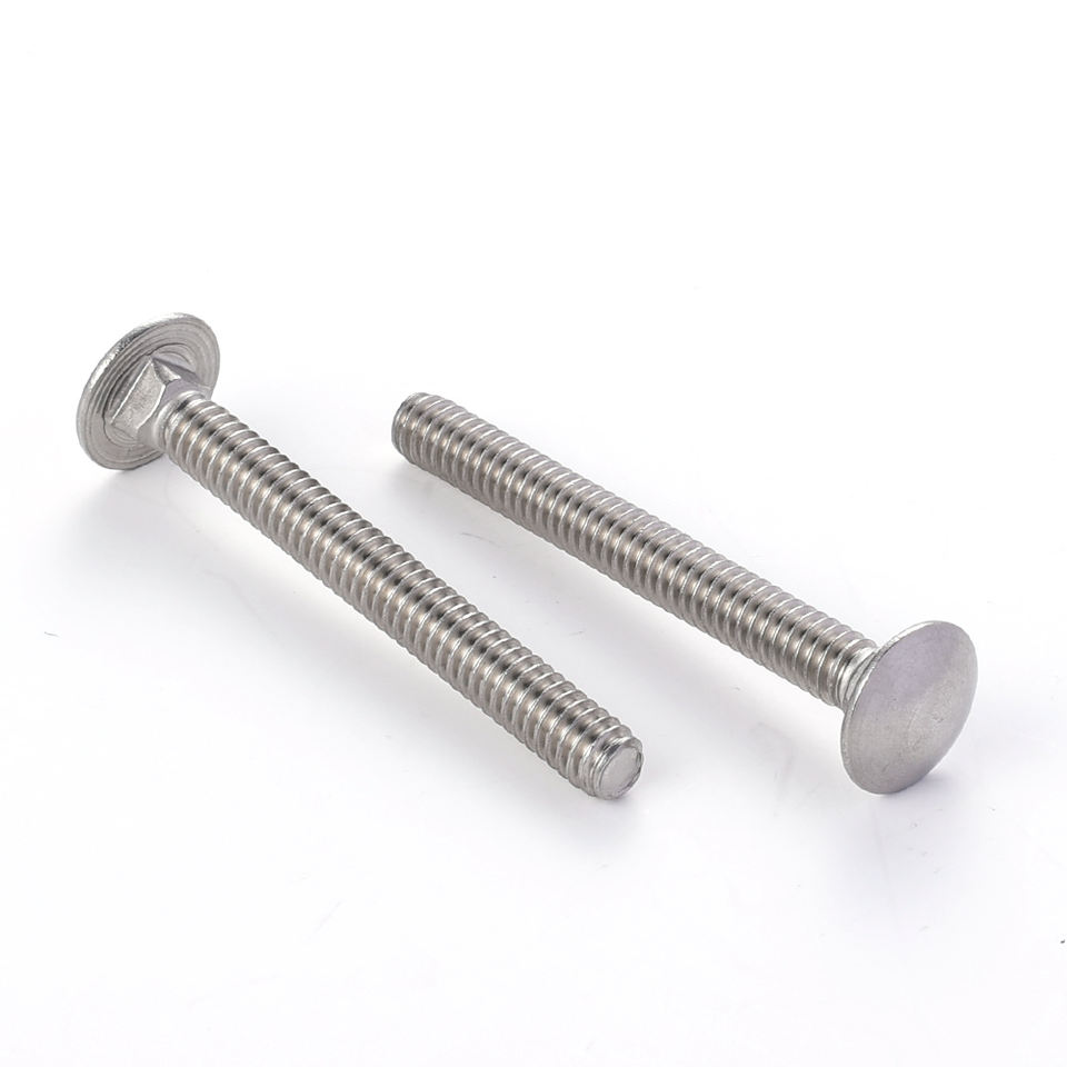Stainless Steel M6 Pan Head Bolt Countersunk Square Carriage Bolt ...