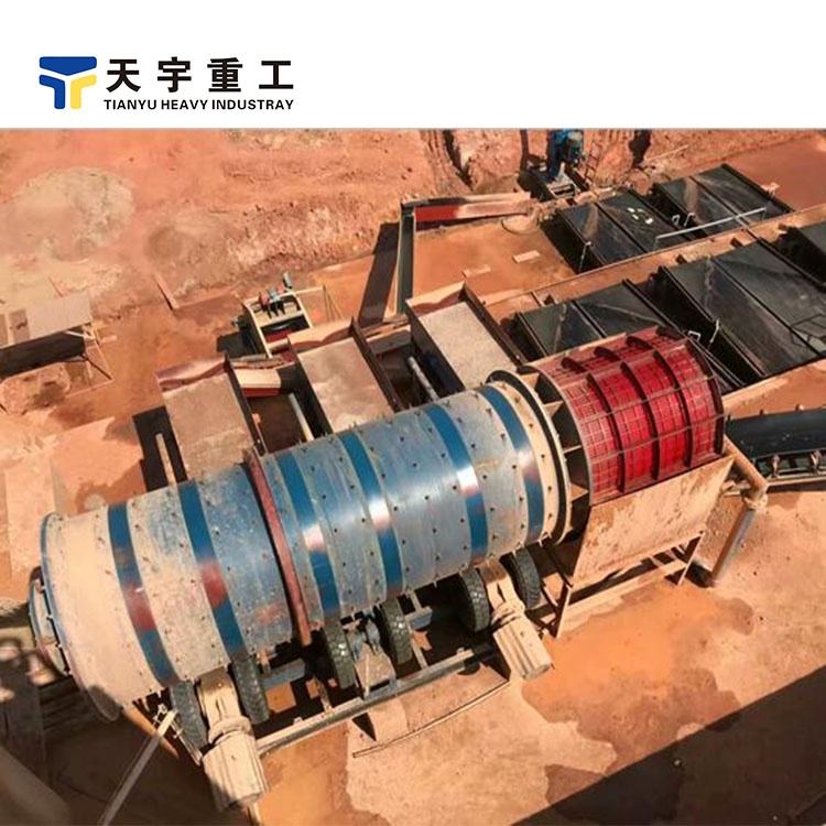 Heavy Duty Rotary Trommel Scrubber for Mining & Aggregate Washing