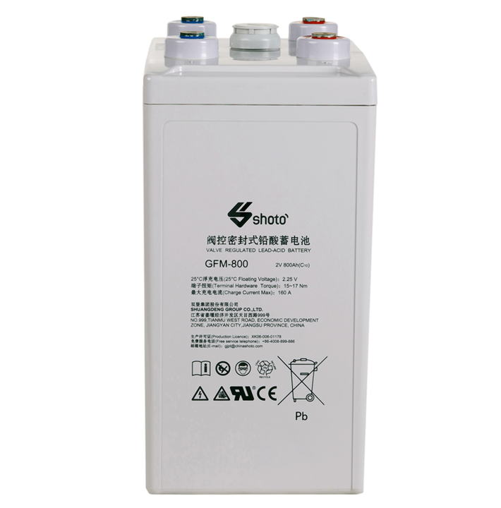 Shoto GFM - 800 VRLA AGM Sealed Lead Acid Battery for Telecom, Energy ...
