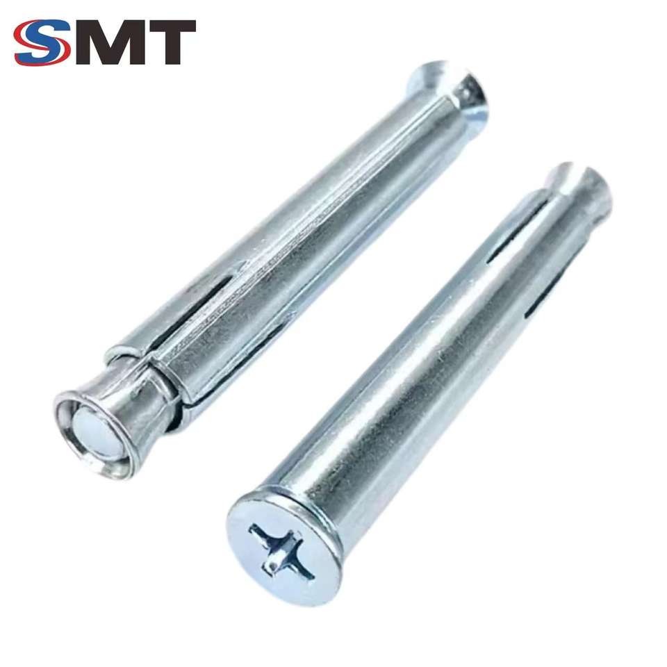 SMT Galvanized Carbon Steel Flat Head Sleeve Inner Expansion Bolt ...
