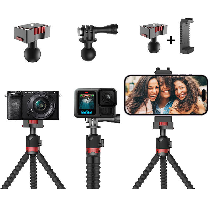 Medalight Professional Metal Flexible Tripod with Ring Light-Waterproof ...